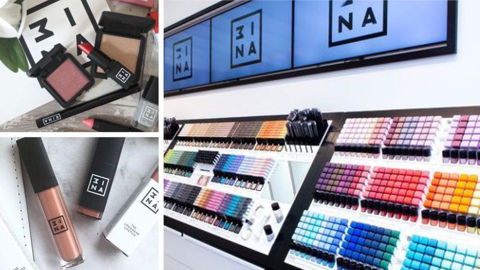 3ina 9月進駐新光A8！西班牙超高CP平價彩妝，色號多到走進店裡即被治癒！