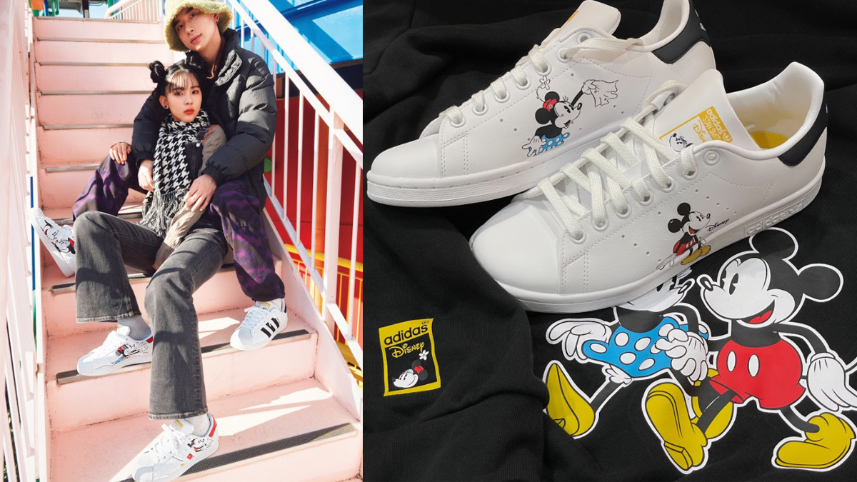 2020甜蜜壓軸！adidas Originals x DISNEY米奇米妮聯乘系列ABC-MART獨家販售