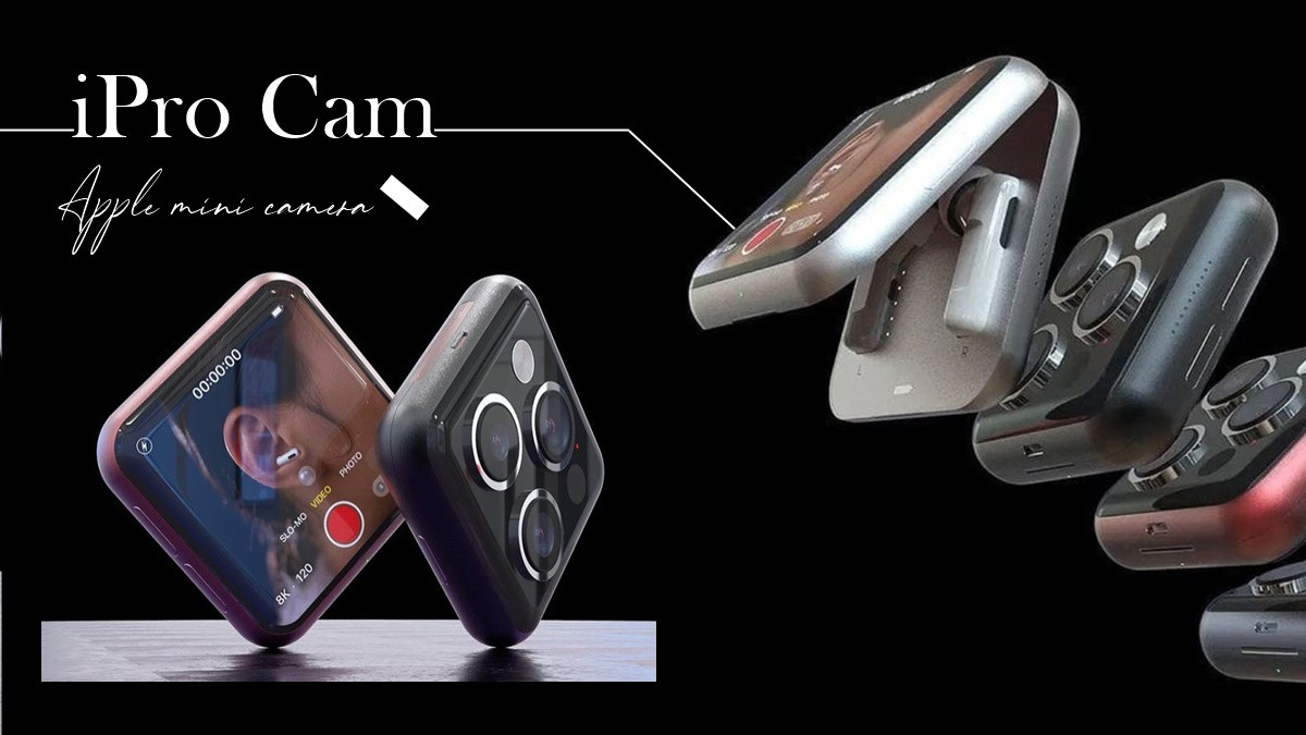 不只iPhone 14！蘋果迷你相機「iPro Cam」預測曝光，極光新色美哭，還可以收納耳機？ - BEAUTY美人圈
