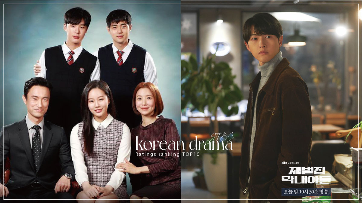 JTBC韓劇「歷代收視」TOP10！《梨泰院》第4，《財閥家的小兒子》贏《天空之城》奪第2