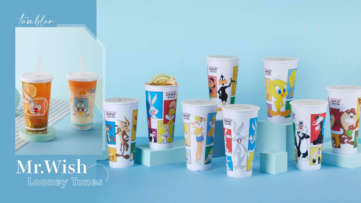 兔巴哥隨行杯太萌！Mr.Wishx「樂一通家族」登場，6款隨身瓶必收，再推2款水果手搖飲