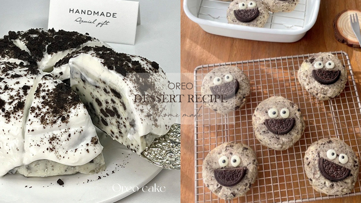 Oreo甜點食譜推薦！Oreo軟餅乾、起士蛋糕簡單零難度，杯子蛋糕微波爐一分鐘完成