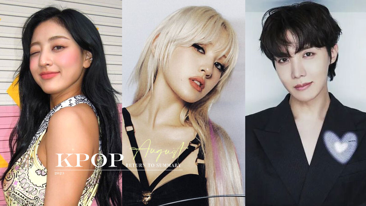 志效、J-Hope、Somi 出擊！2023年kpop八月回歸總整理，八月Solo大戰期待值破表！ - BEAUTY美人圈