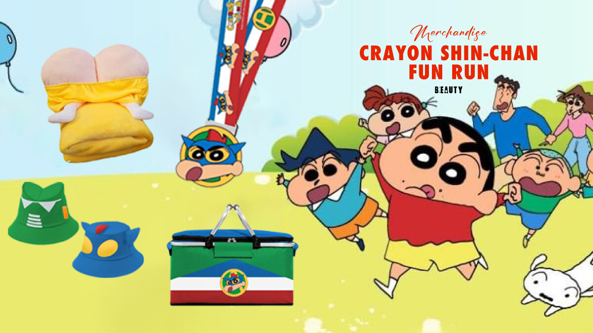2024 「蠟筆小新 FUN RUN」北中南登場！小新屁屁抱枕毯、帳篷必收，小新收納箱免費抽